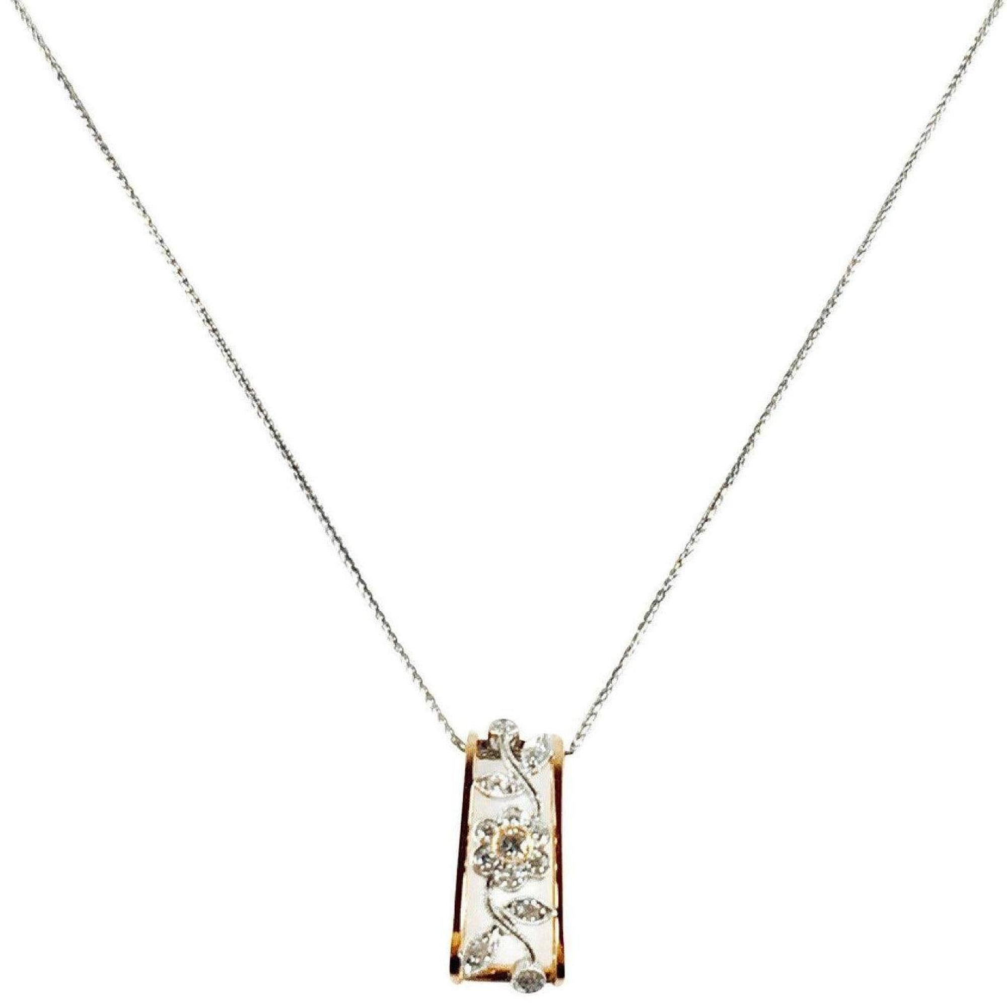 Simon G Diamond Pendant Necklace – OLIVER'S
