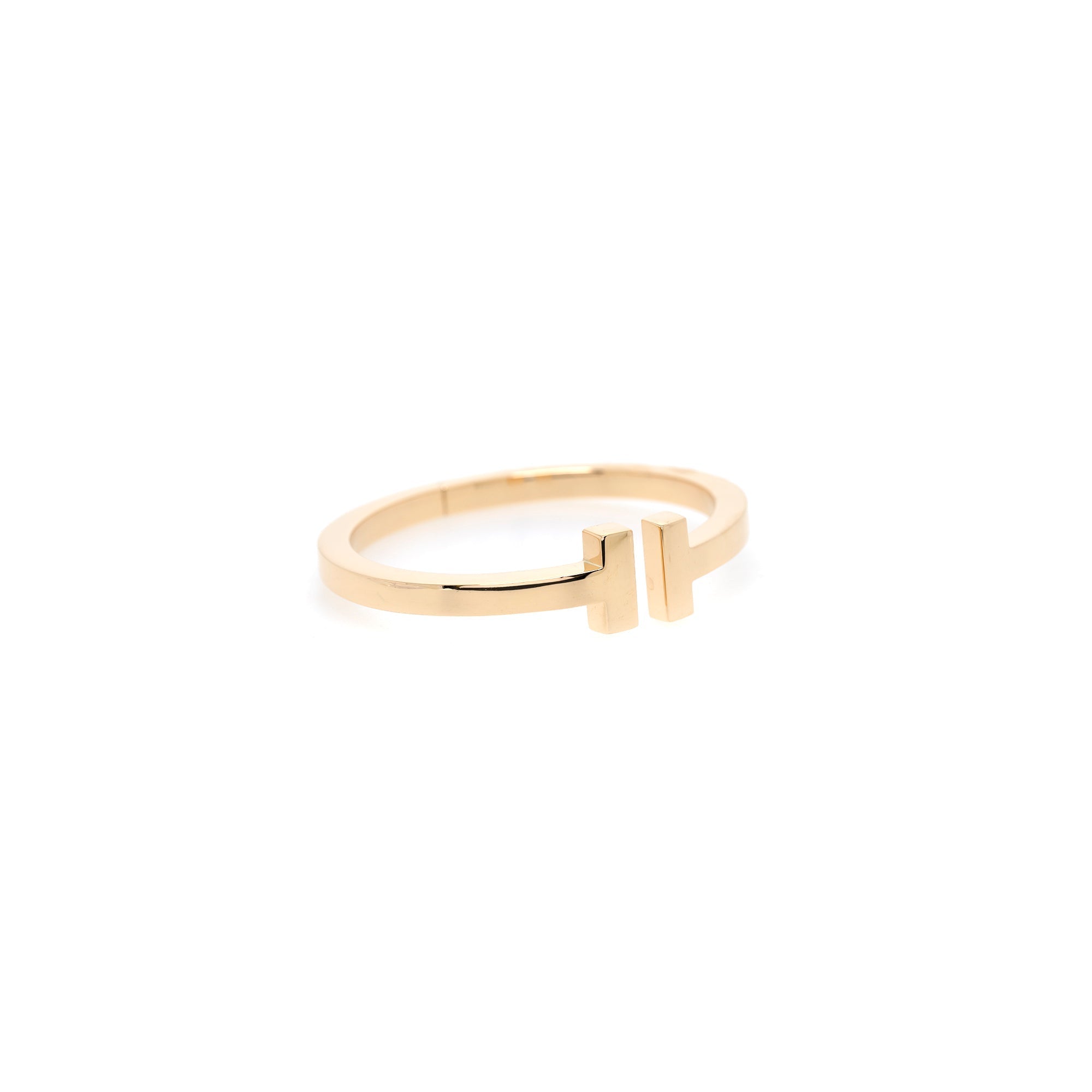 Tiffany & Co. 18k Gold T Square Bracelet w/ Box – OLIVER'S