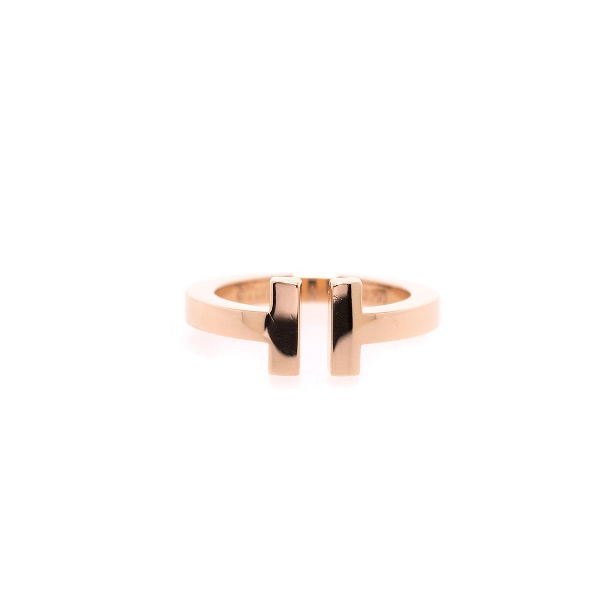 Tiffany & Co. 18k Gold T Square Ring – OLIVER'S