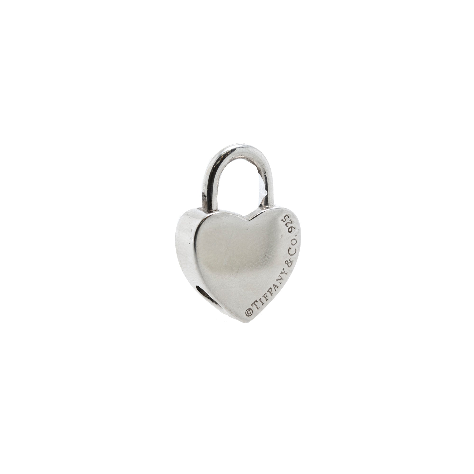Tiffany & Co. Return To Tiffany Heart Lock Charm with Red Enamel – OLIVER'S