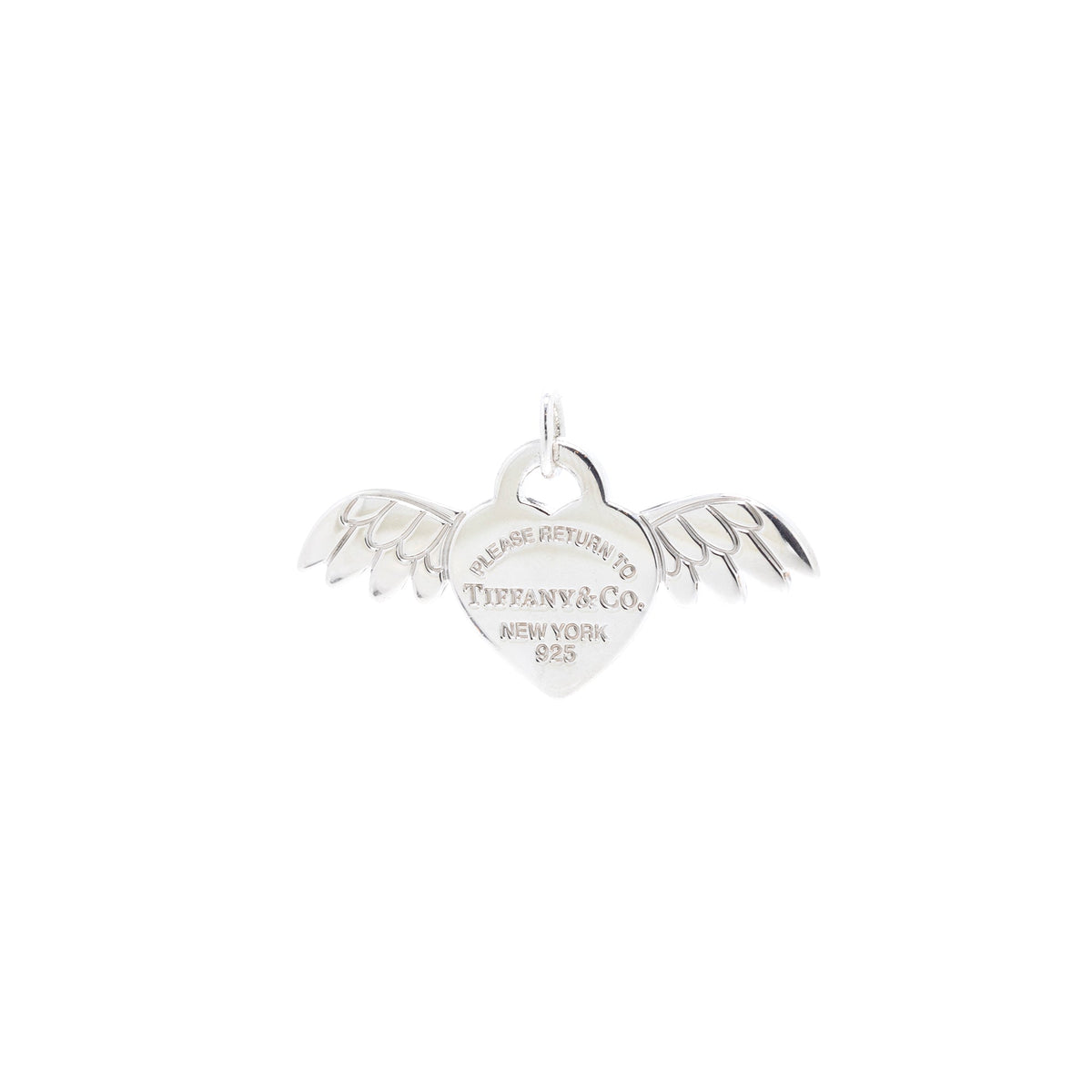 Tiffany & Co. Return to Tiffany Angel Wings Heart Tag Charm – OLIVER'S