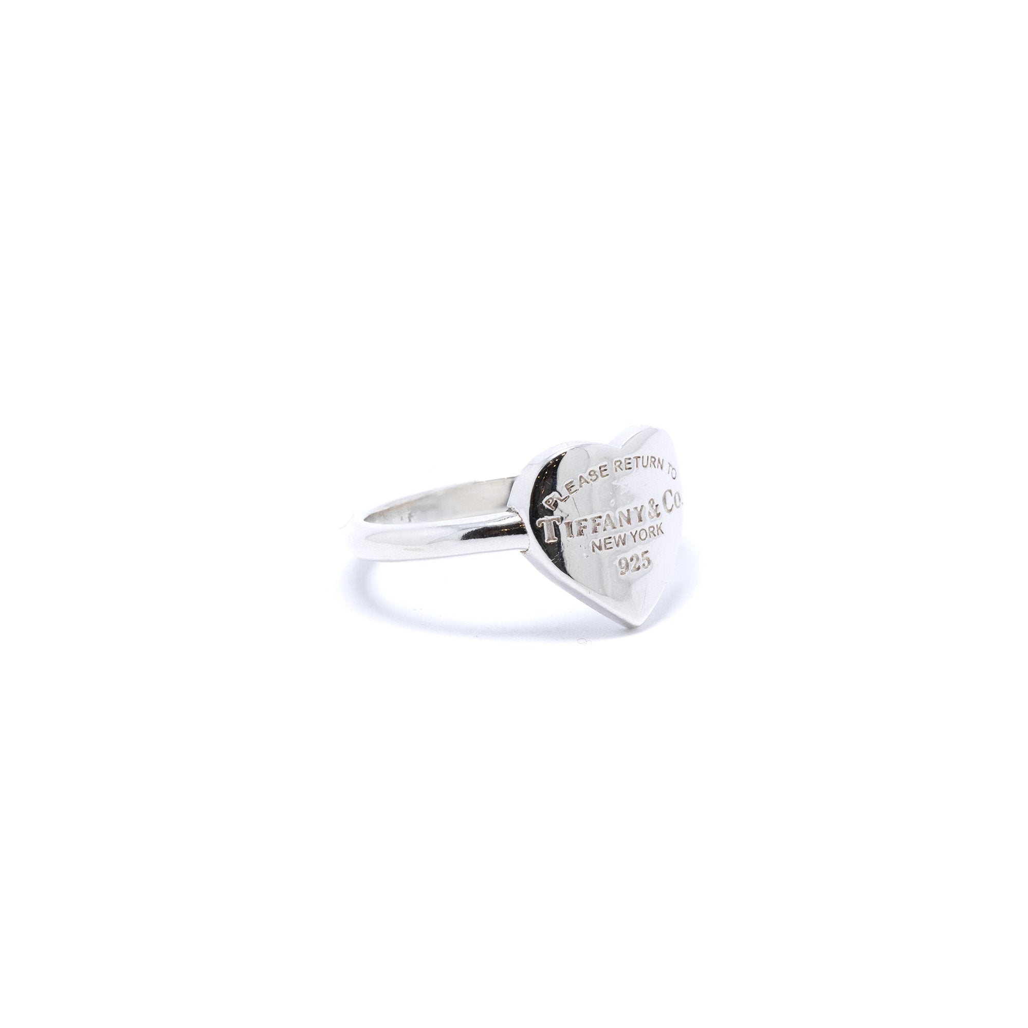 Tiffany & Co. Return to Tiffany Heart Tag Ring – OLIVER'S