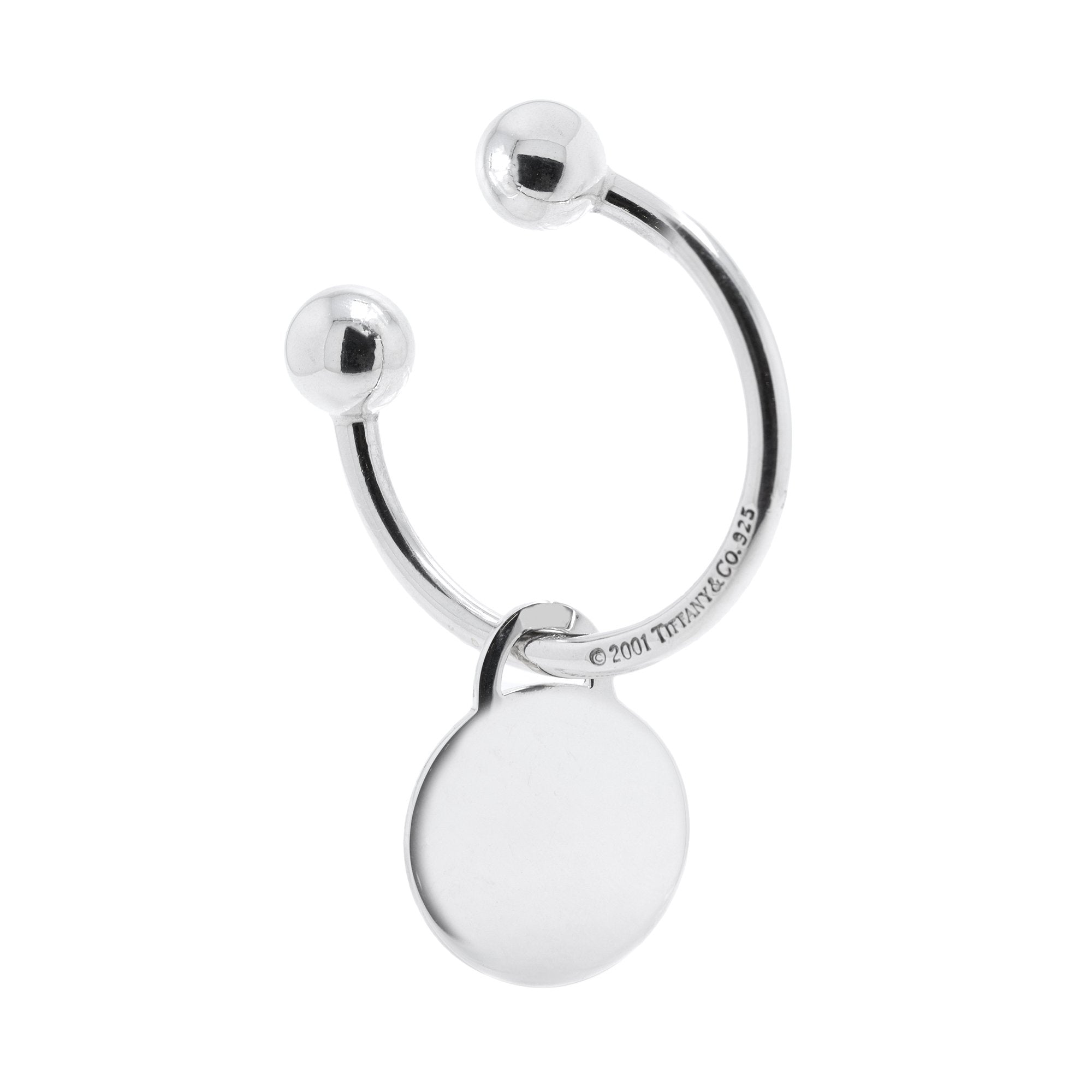 Tiffany & Co. Return to Tiffany Large Round Tag Key Ring – OLIVER'S