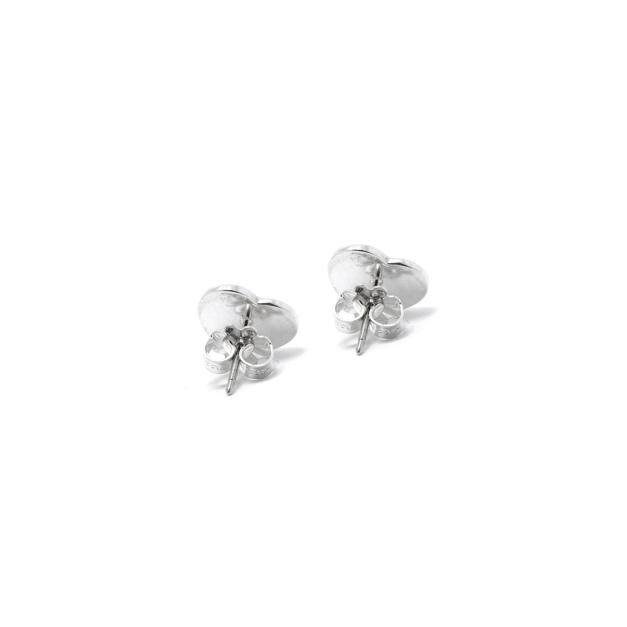 Tiffany & Co. Return to Tiffany Mini Heart Tag Stud Earrings – OLIVER'S