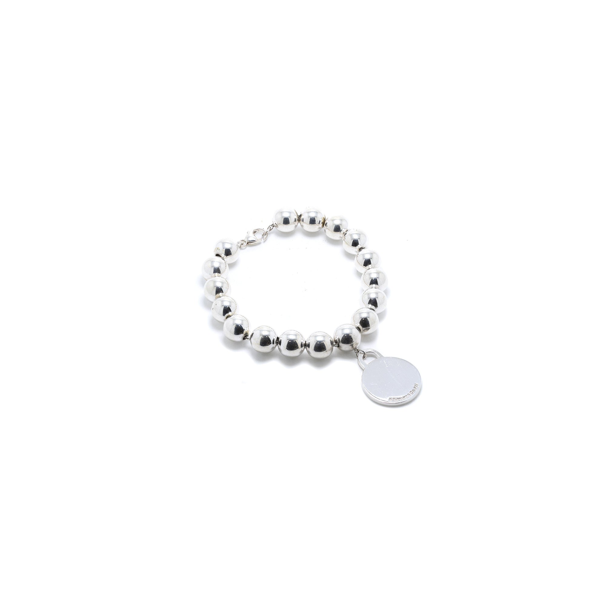 Tiffany & Co. Return to Tiffany Round Tag Bead Bracelet – OLIVER'S