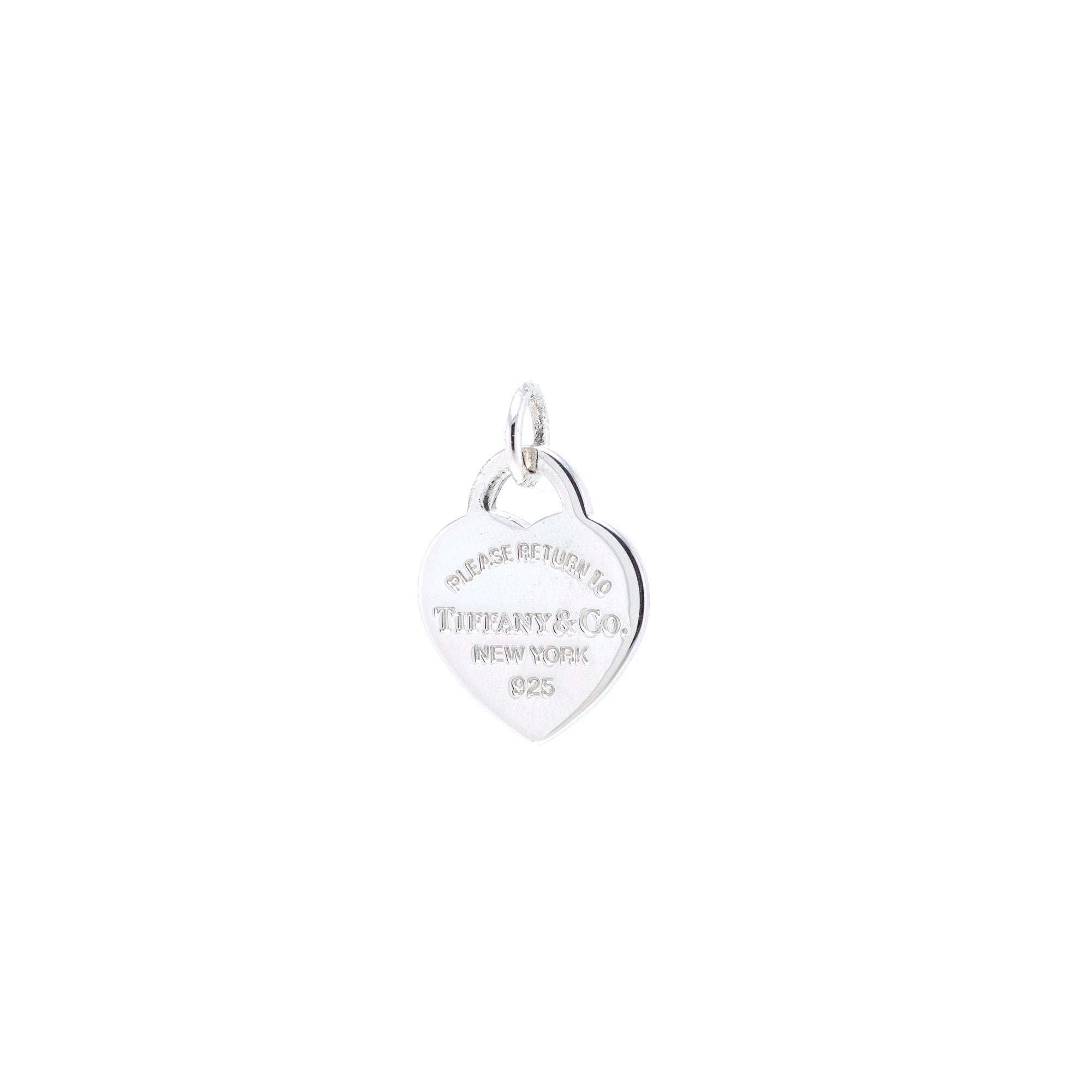 Tiffany & Co. Return to Tiffany Small Heart Tag Charm with Pink Enamel ...