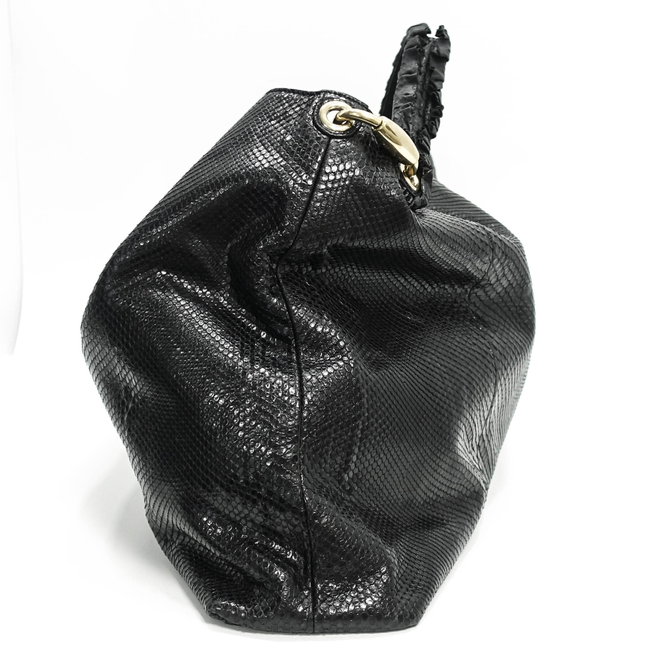 Gucci Large Python Sabrina Hobo – OLIVER'S