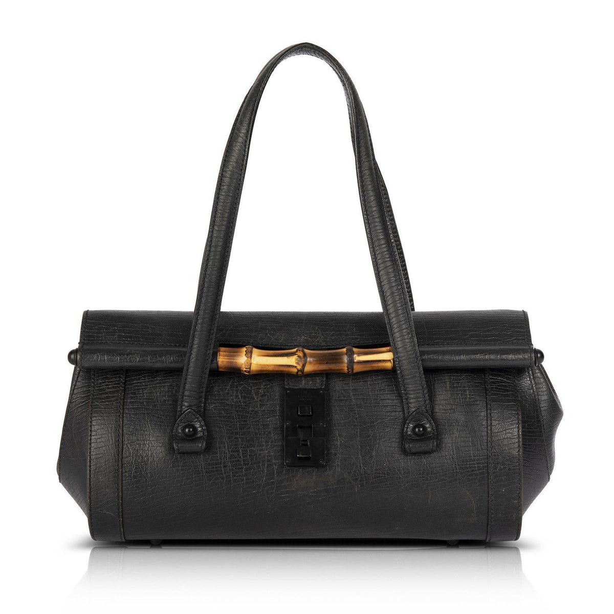 Gucci Leather Bamboo Bullet Bag – OLIVER'S